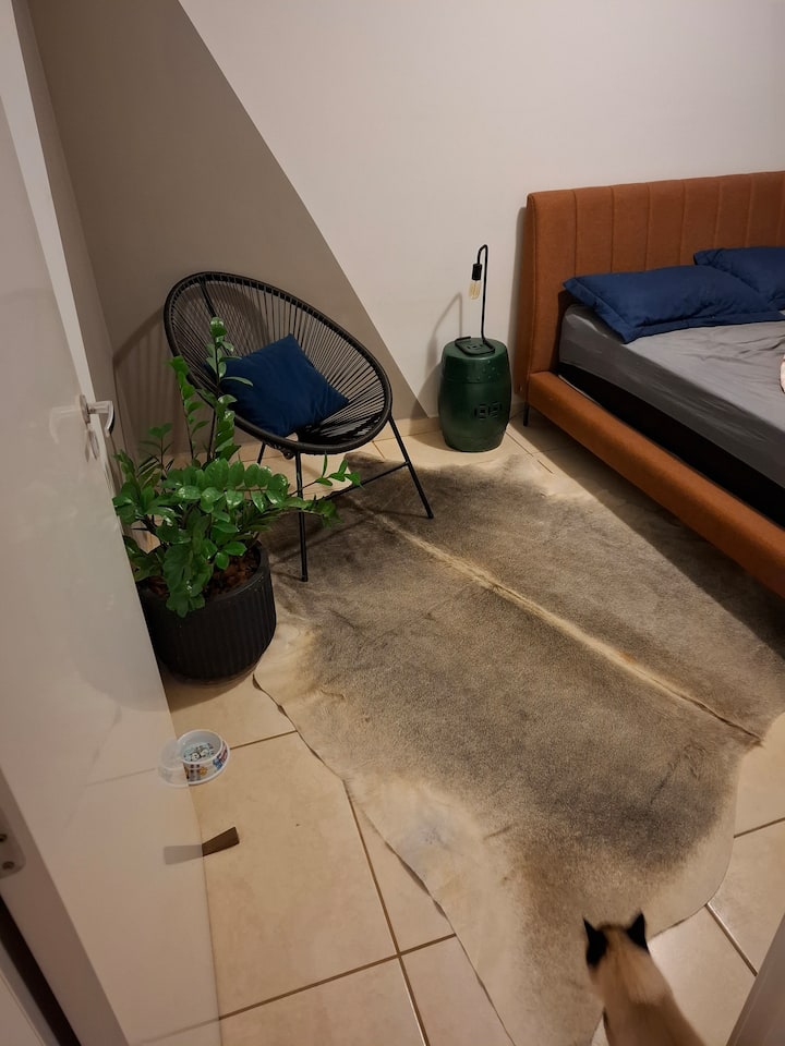 Quarto Com Cama De Casal - Modelo