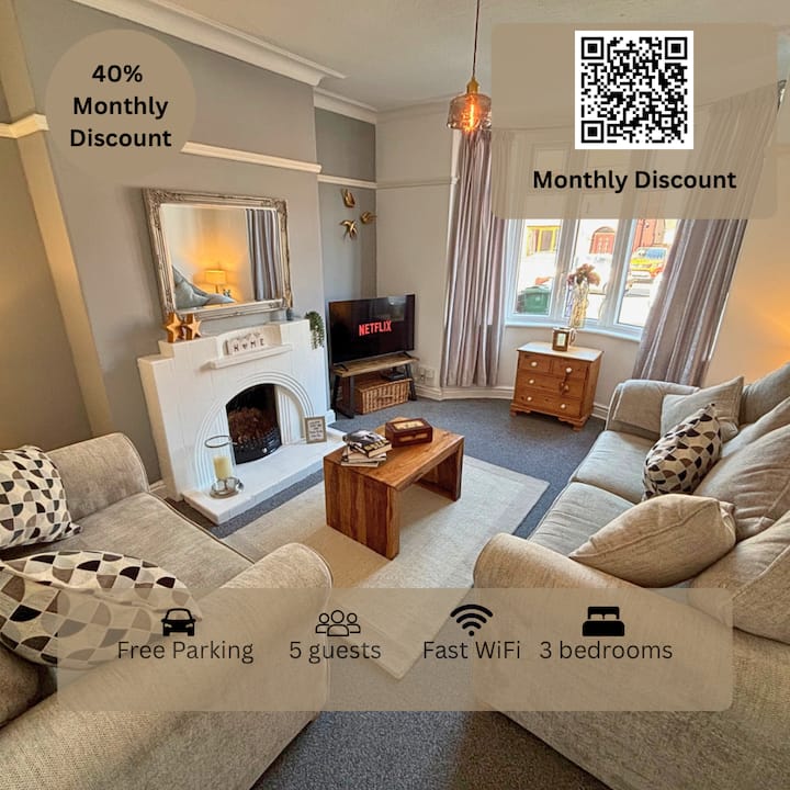 Large House/40% Discounts/contractors/families. - 頓卡斯特