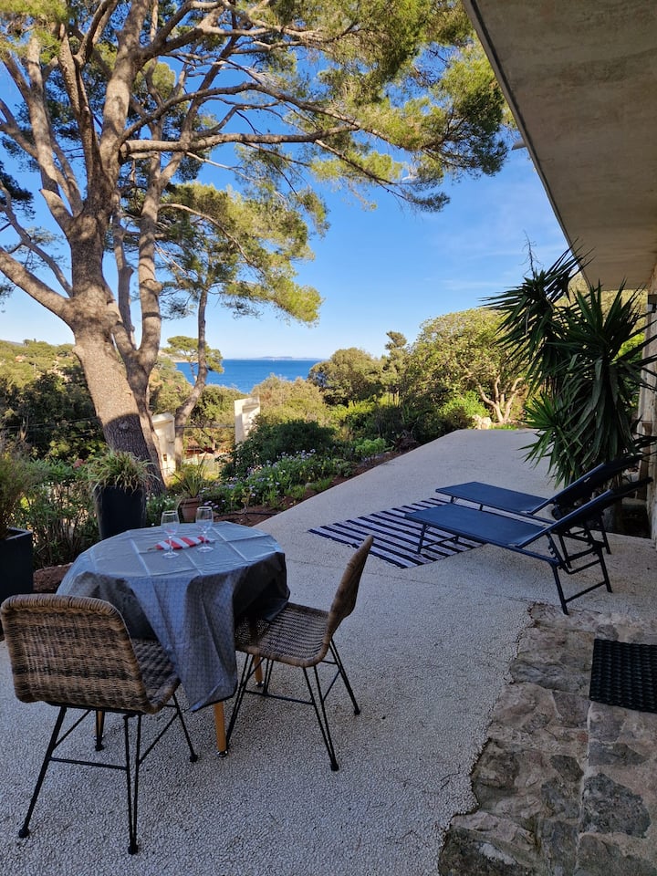 Bas De Villa Fabrégas - 156m Plage - La Seyne-sur-Mer