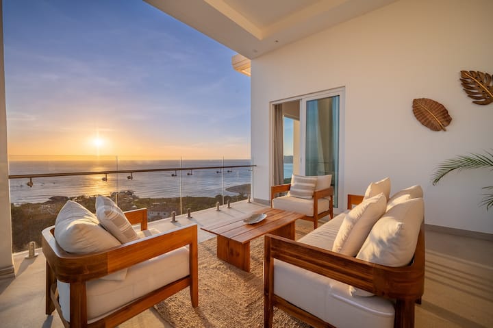 New Luxury Condo With Breathtaking Ocean View - Tamarindo