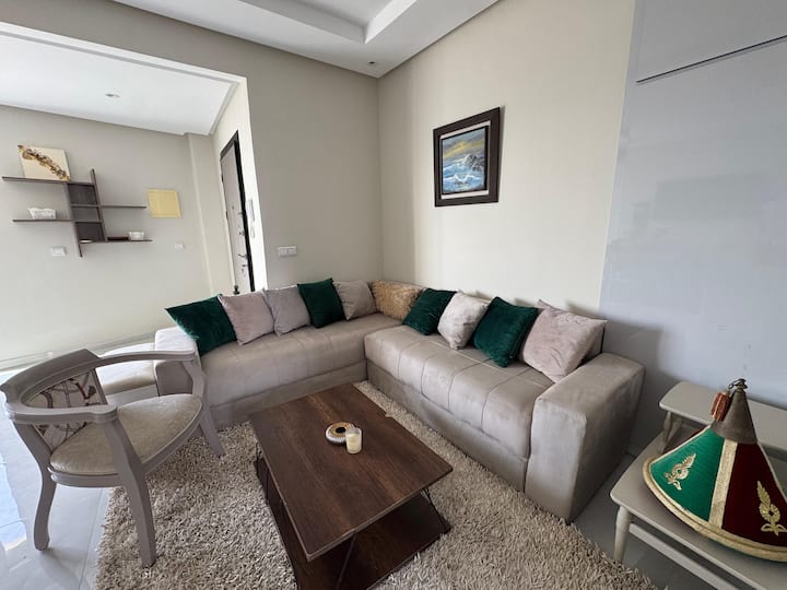 Ocean Charm – Cozy 3br Coastal Stay - Rabat