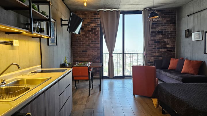 Downtown Mty Loft | Pool & Gym - Monterrey