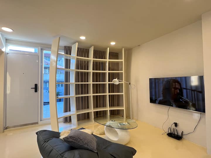 Yuanshan Spacious 2b1b Apartment - 베이터우 구