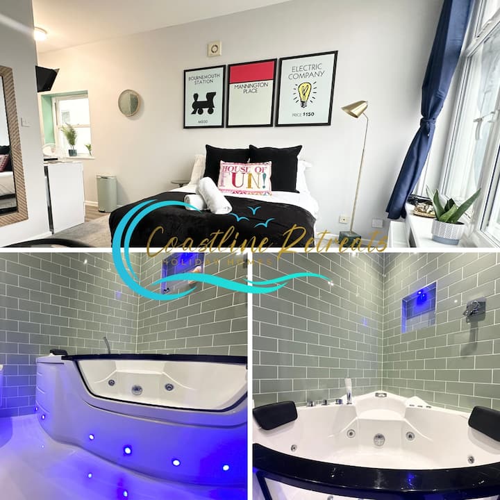 Monopoly Suite - Jacuzzi Bath - Branksome Chine Beach