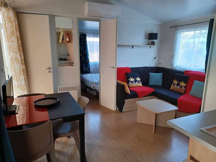 Mobil-home Le Jasmin Aux Sables Du Midi - Valras-Plage