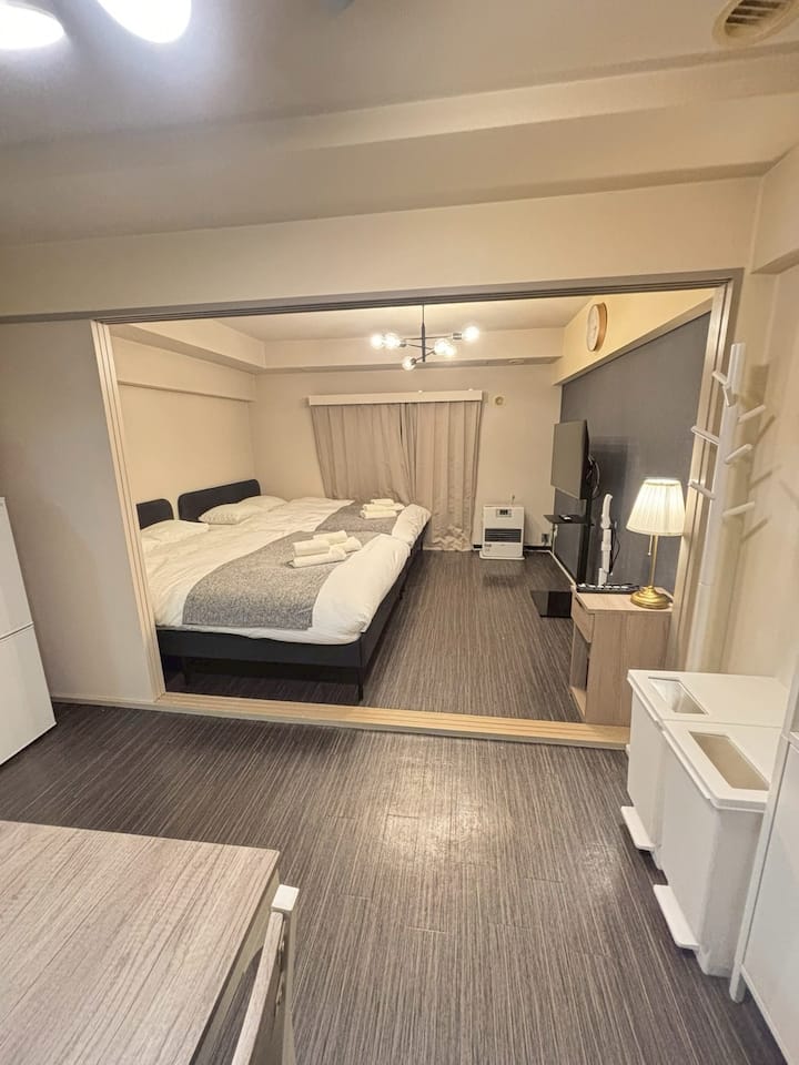 すすきの近く/駅徒歩3分/2ベッド/おしゃれな部屋/ - Sapporo