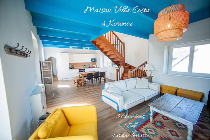 Jolie Maison Avec Terrasse Au Sud 3ch/6p - Trégastel