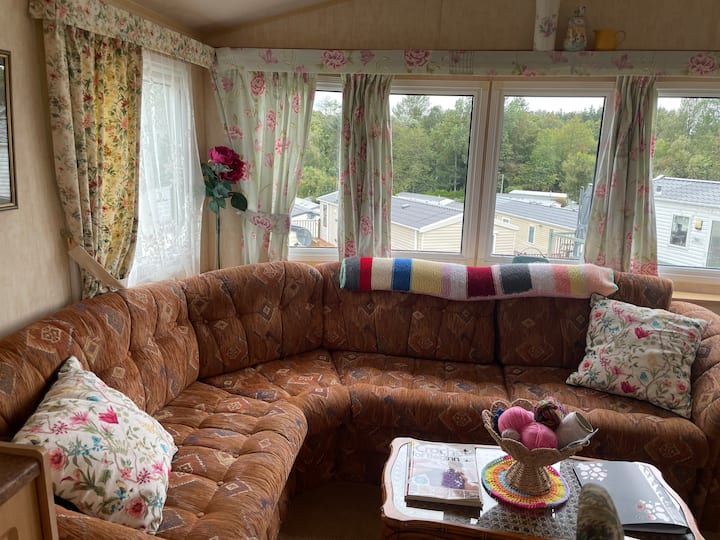 Granny’s Vintage Coastal Caravan-dog Friendly - Castle Douglas