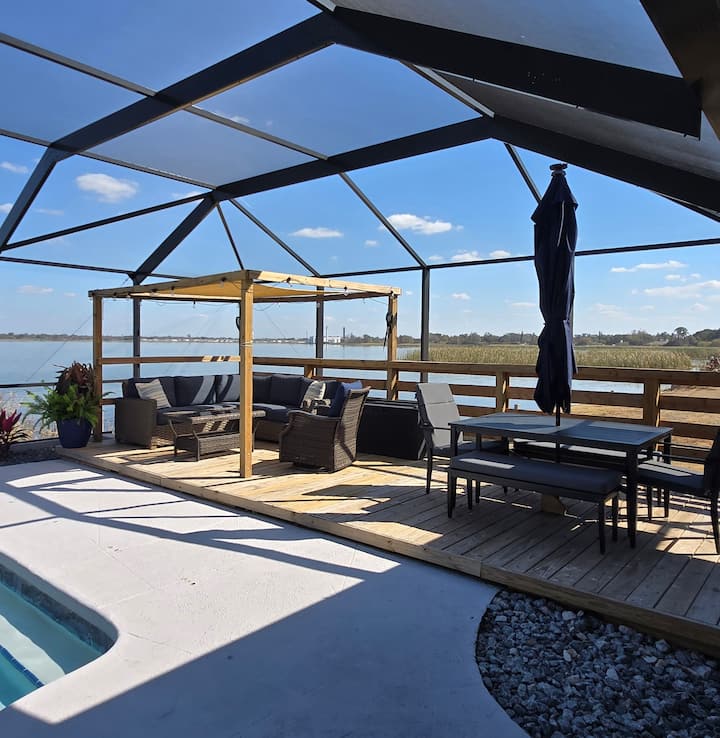 Nature Lover's Lake & Heated Pool Home - The View! - Lakeland, FL