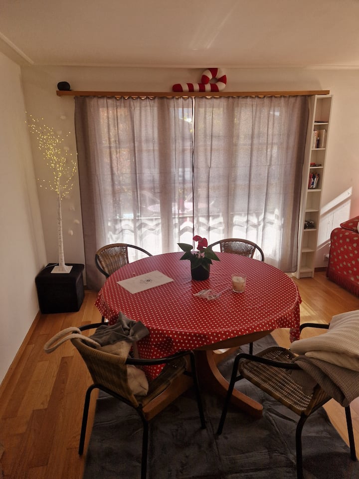 Bedroom In A Flat In The Village - Rougemont