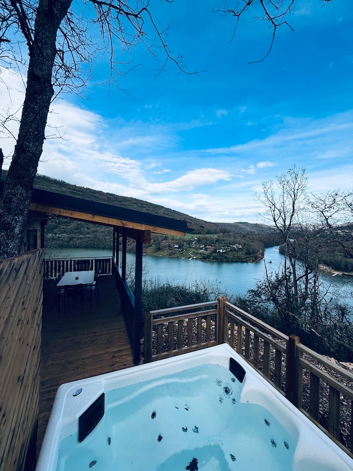 Lodge Premium & Spa Vue Sublime Rivière D'ain - Pont-d'Ain