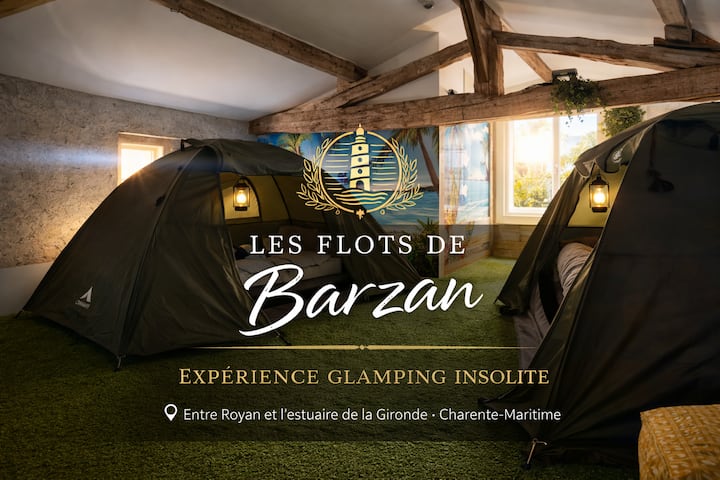 Les Flots Barzan : Expérience Glamping Insolite - Meschers-sur-Gironde