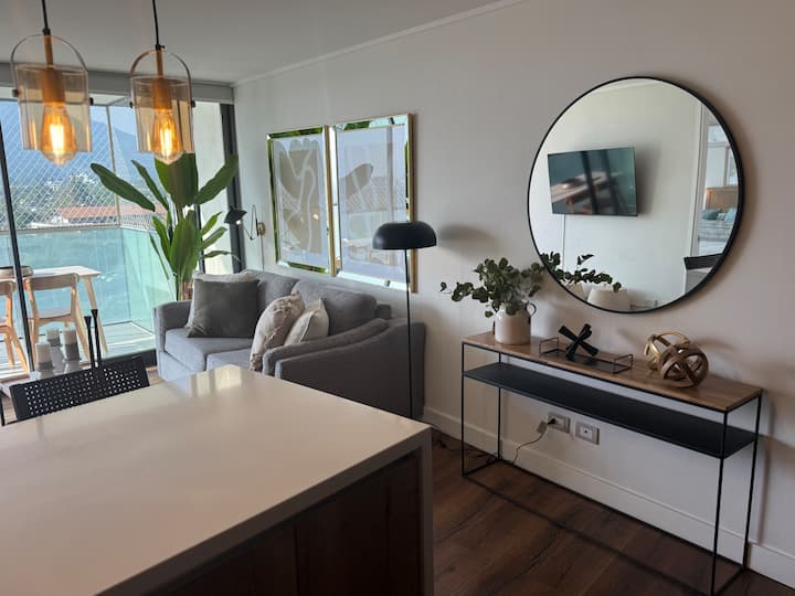 Depto. Nuevo Con Piscina Temperada, Cerca Del Mall - Chile