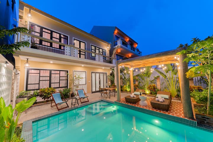 Stylist Private Home |King-bed | Pickup - Hội An