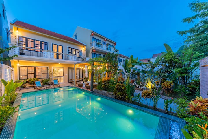 Le Jardin Bleu Maisonprivate Poolquiet Area4br - Hội An