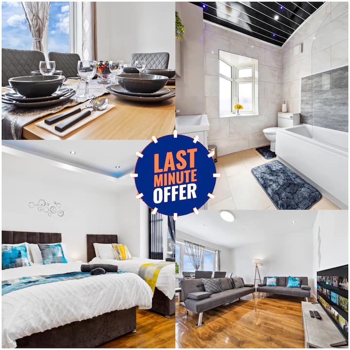 15% Off 4br|2ba Gem In Wembley/harrow - Sleeps 10 - ライスリップ