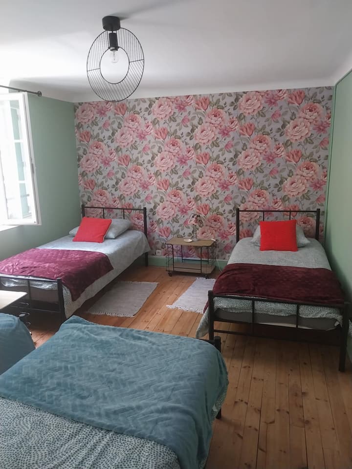 Chambre Partagée Dans Un Gîte - Saugues