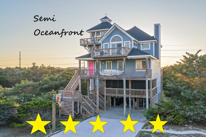 Semi Oceanfront | Steps To Beach | Sleeps 12 - Outer Banks, NC