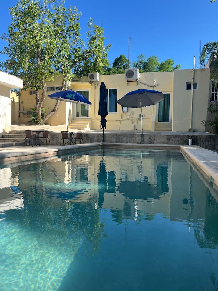 Big Family House, 4 Private Room And Pool, City - Valladolid, Mexico