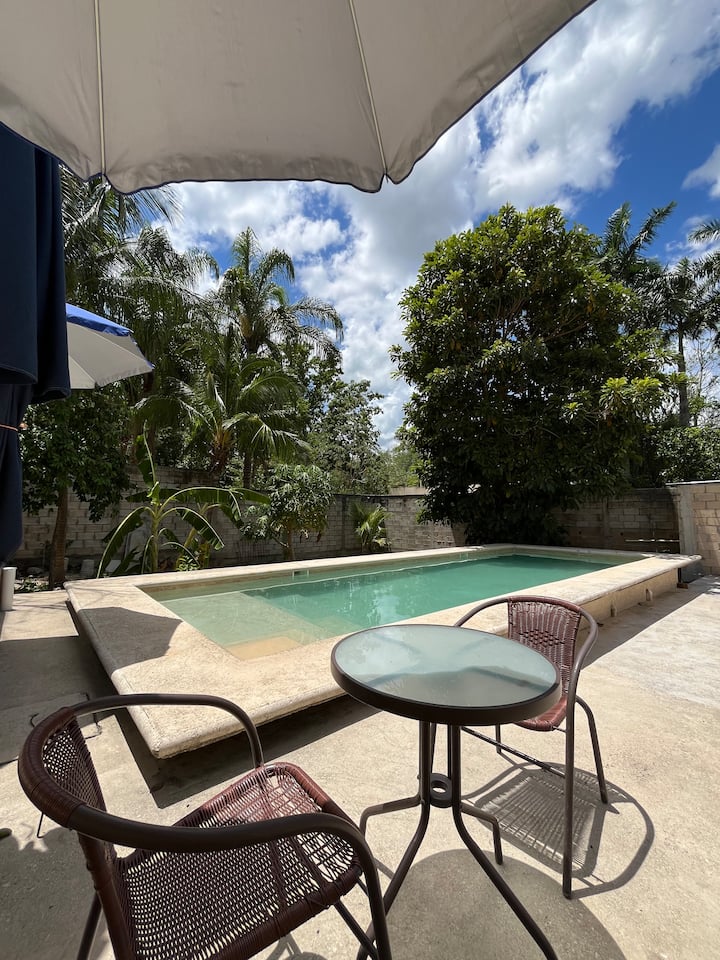 4 Private Rooms With Bathroom, Big Parking & Pool - Valladolid, Mexico