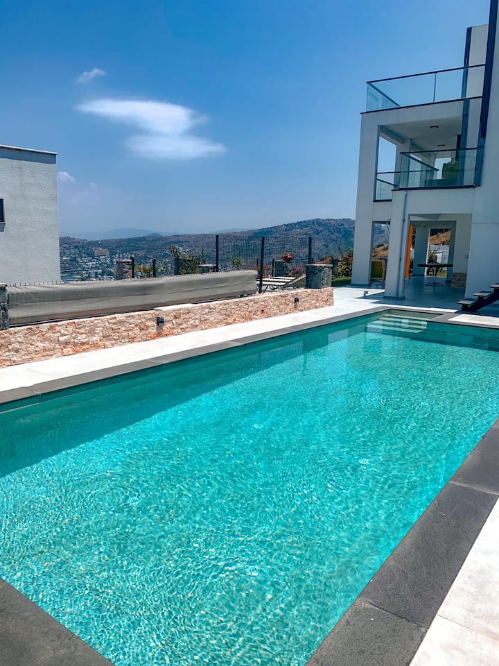 Private Pool 2+1 Villa Comfortable & Peaceful Stay - Yalıkavak