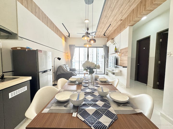 Cozy Country Garden 2br Dangabay|beachside|netflix - Johor Bahru