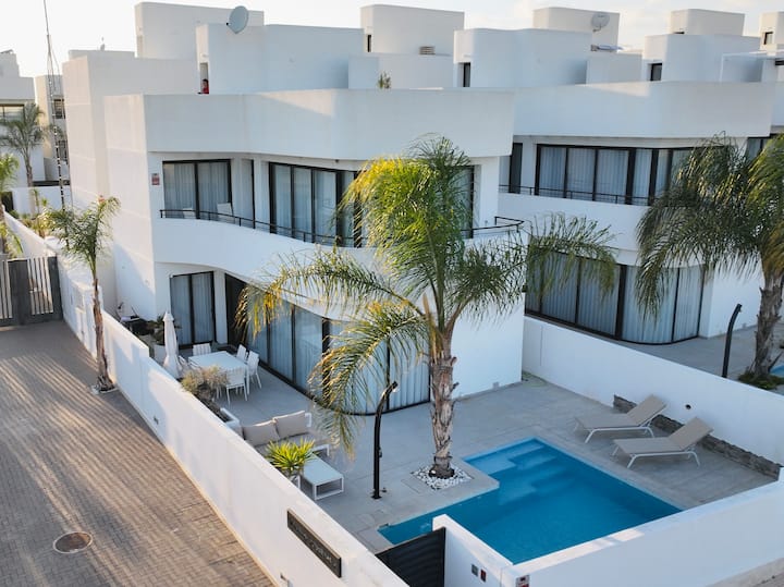 Villa "Alma" Mit Poolheizung - Algorfa