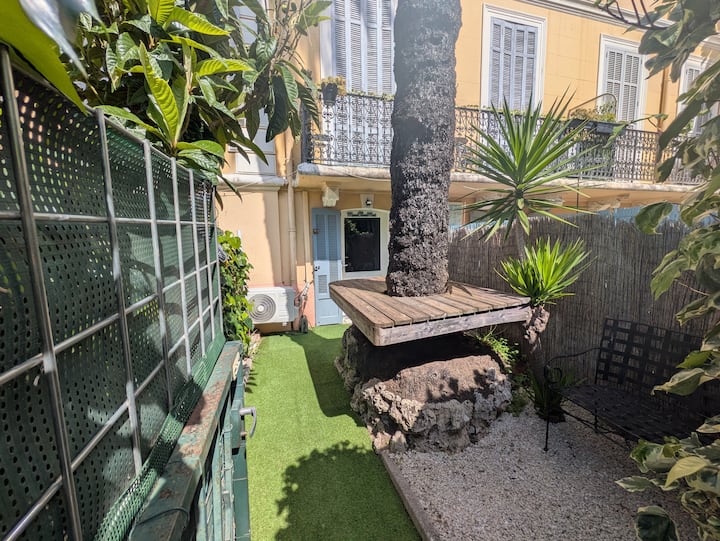 Hypercentre Spacieux T2 Neuf 50m²  Jardin+parking - Cannes