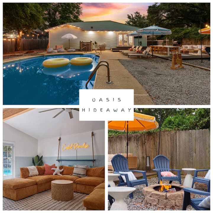 Oasis Hideaway | Pool, Pickleball, Beach & Casinos - Biloxi, MS