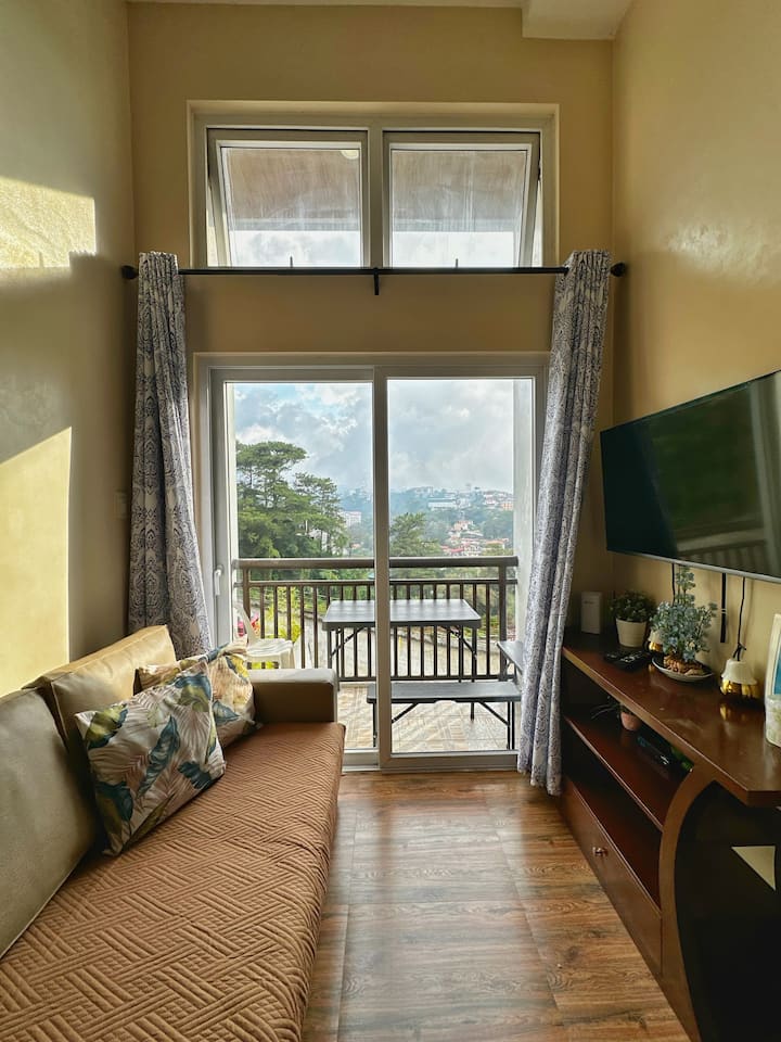 Calm And Relaxing Condo With Mountain View - Baguio