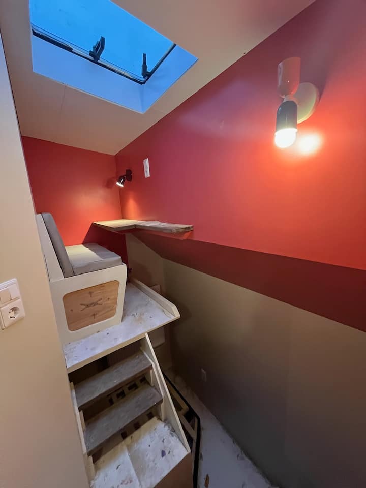Starboard Sanctuary Boathouse Baloo Cabins Ensuite - Rotterdam