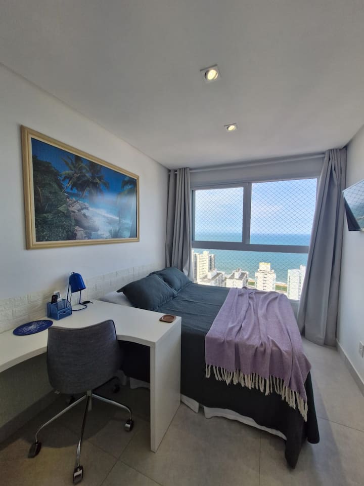 Vista Mar, Pertinho Da Praia, Andar Alto, Confira! - Vila Velha