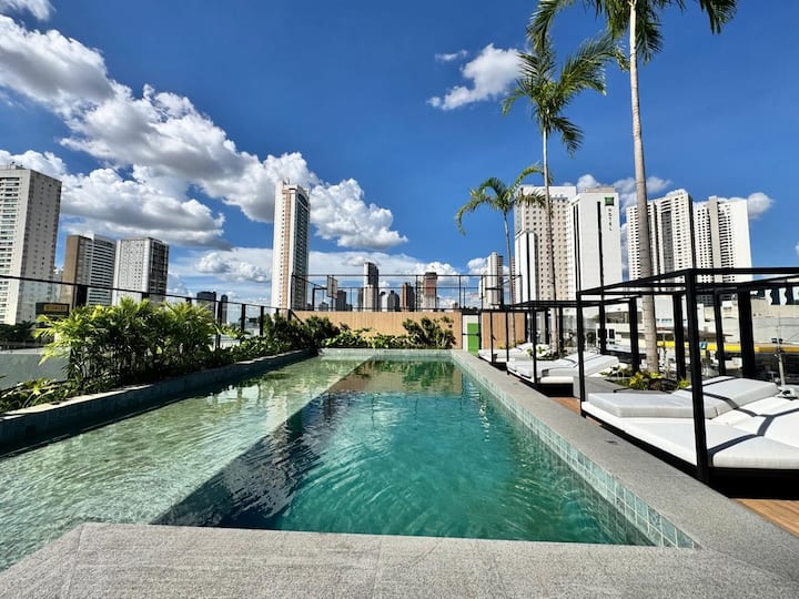 Bueno. 2/4 Com Jacuzzi Privativa A 500m Do Orion. - Goiânia