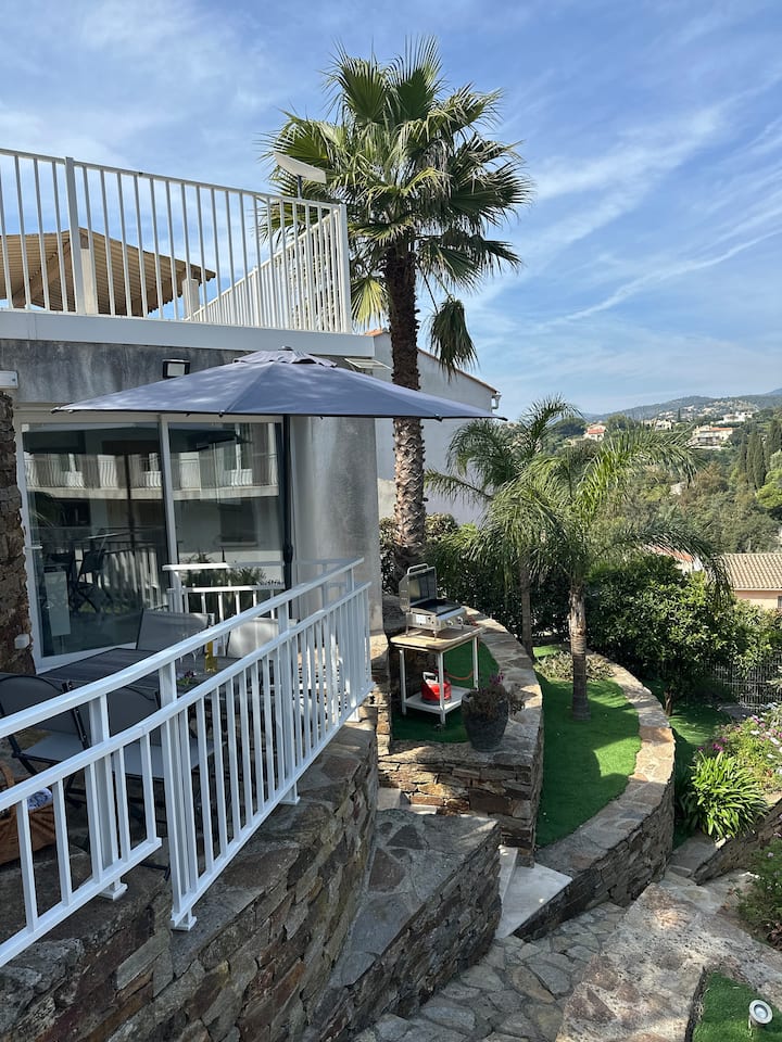 Logement Entier-villa Cosy-piscine & Mer à Pied - Roquebrune-sur-Argens
