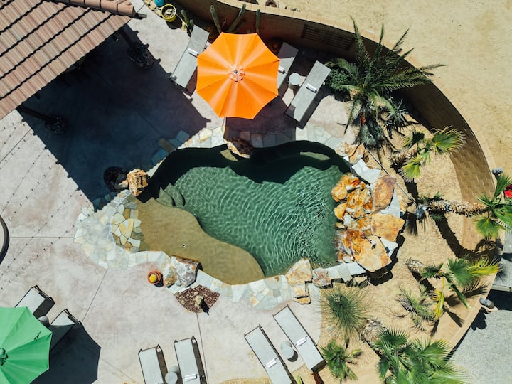 Casa Milagros: Heated Pool, Hot Tub & Desert Views - Joshua Tree, CA