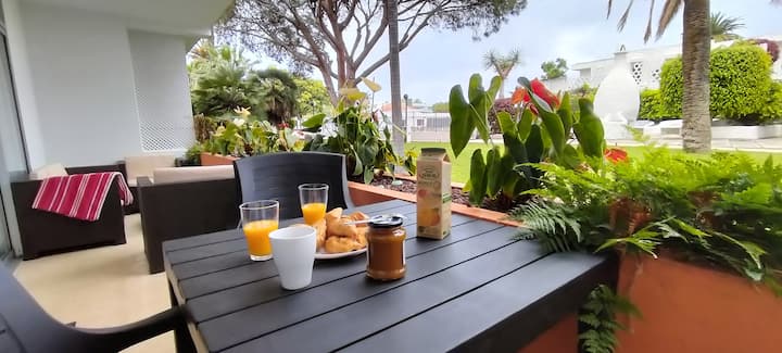 Atlanta Peaceful Garden - Spacious 1 Bed W/ Pool - Puerto de la Cruz