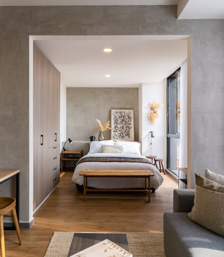 Zona Minerva | Loft Exclusivo | A/a + Streaming - Guadalajara