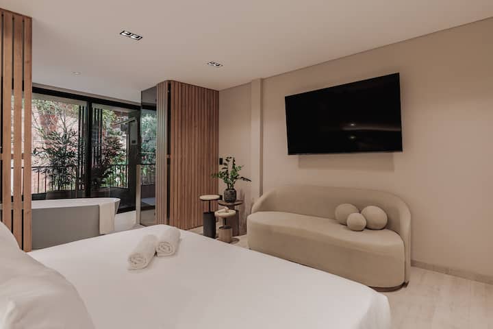 Smart Loft Con Balcón Y Diseño Exclusivo - Envigado