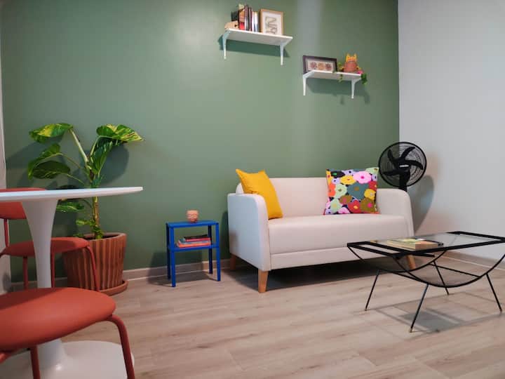 A Pasos De La Roma! Lindo Apartamento De Los 50's. - Mexico City