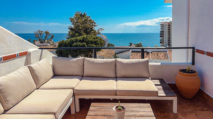 Refugio Andaluz Con Piscina Y Frente Al Mar - La Cala de Mijas