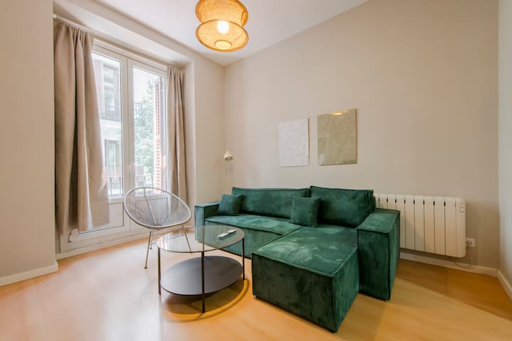 Luminoso Con Vistas Para 6, Vive Calle León - Madrid