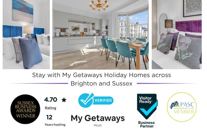 City Chic Townhouse | By My Getaways - Brighton Marina