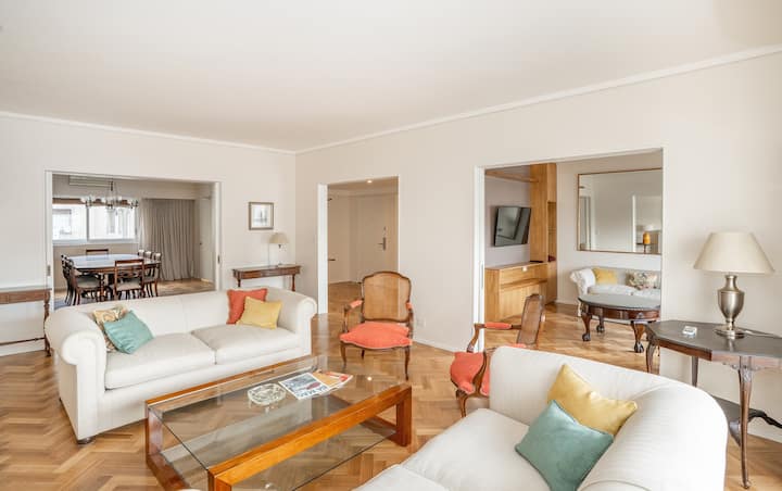 250m2 Recoleta 5 Bdr Washer Parking Mts Alvear Av - Buenos Aires