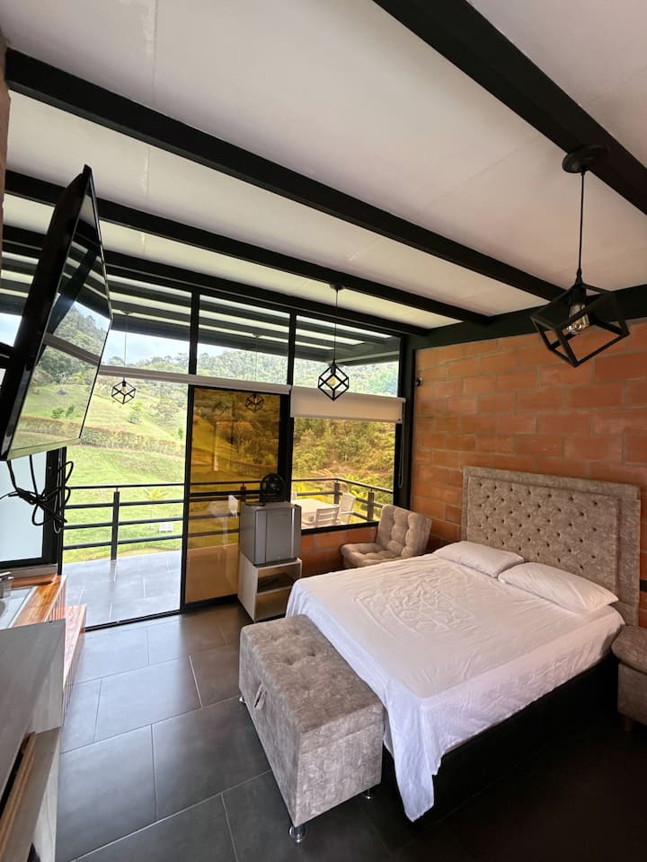 Suites Del Lago #3 Con Jacuzzi, Cocineta, Tv, Wifi - Marinilla
