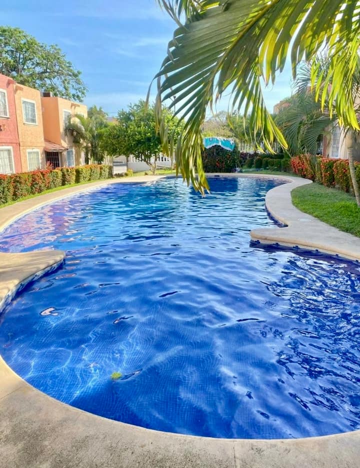 Casa Lupita En Fracc Flamingos - 이스따빠