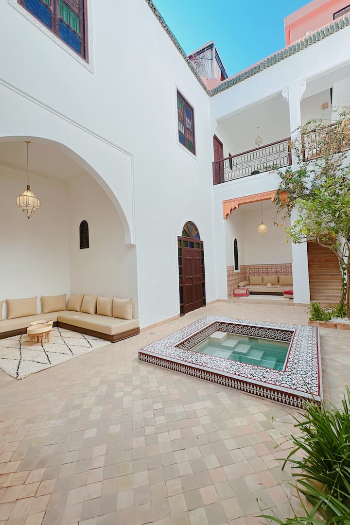 Riad Solila•luxury Private Riad•petit Déj Inclus - Marrakech