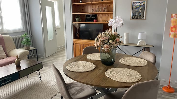 Appart à 2 Pas Du Centre, T3, Parking Sécurisé. - Aurillac