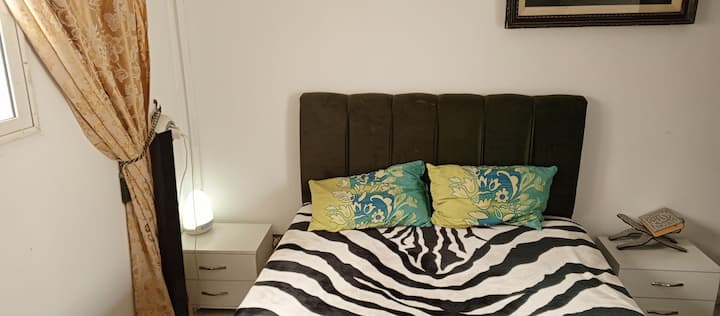 Jolie Chambre Privée Avec Véranda - Tunis