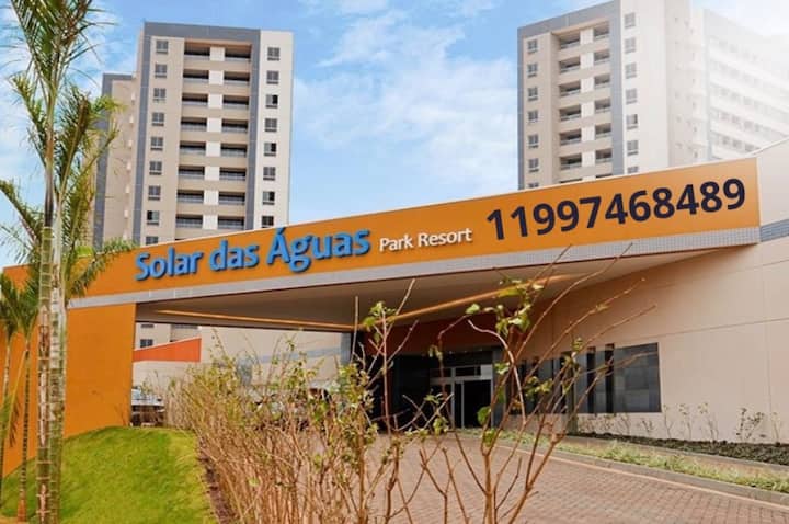 Solar Das Aguas Resorts_2 Quartos Flat Ate 7p. - Olímpia