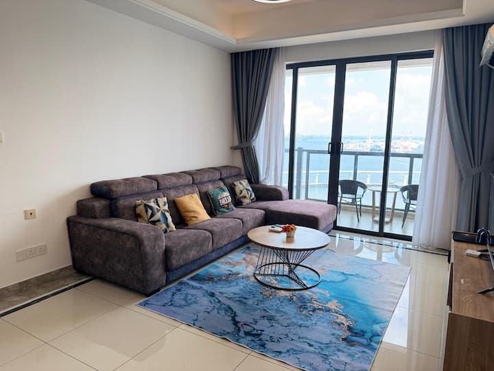 Unique Big Balcony Sea View 3br R&f Princess Cove - Johor Bahru